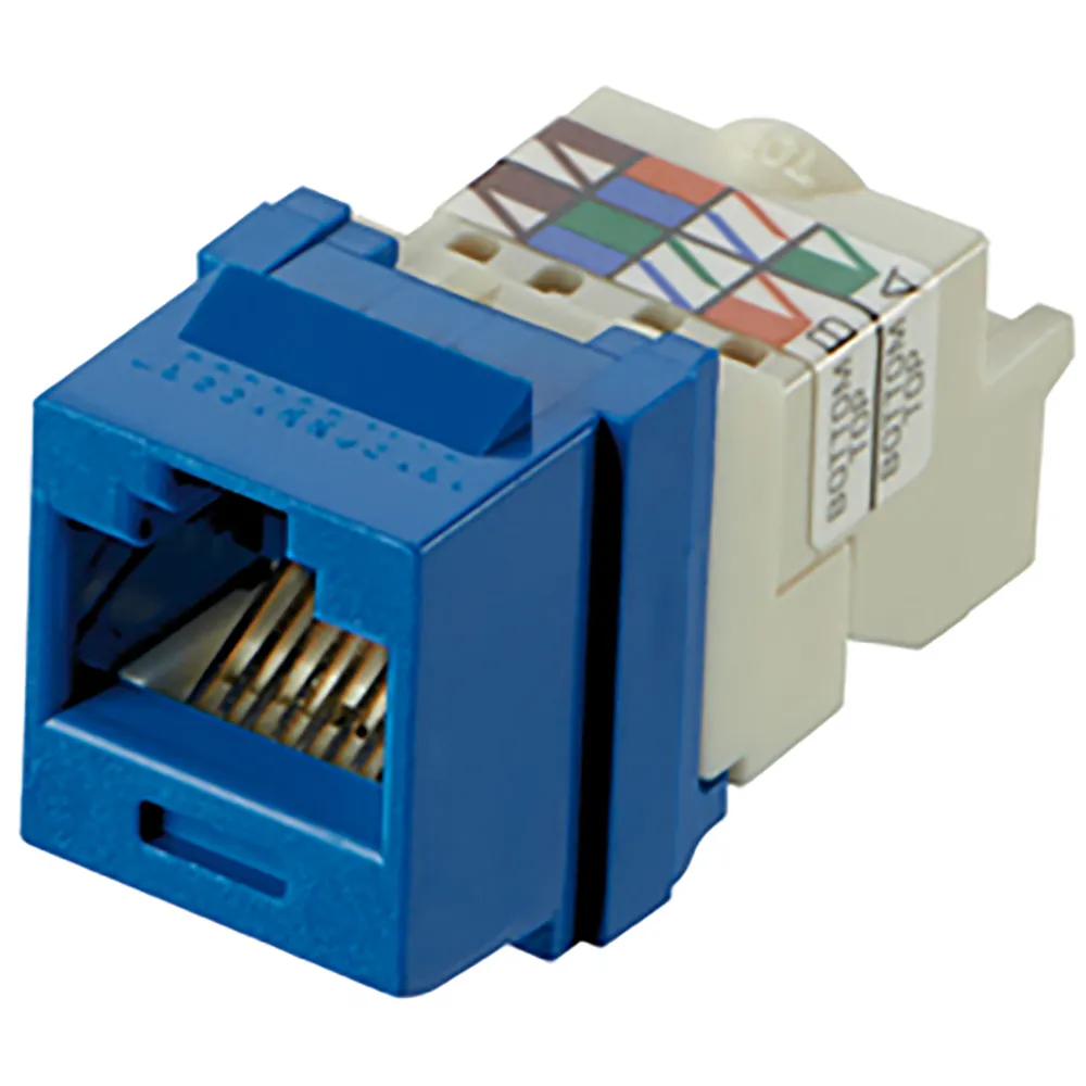 Jack RJ45 Panduit NetKey Cat6 Tipo 110 – Azul | Alkotel