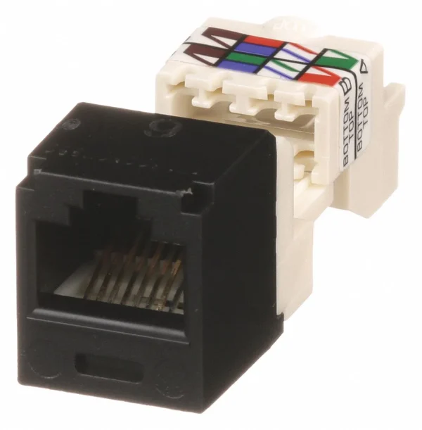 Jack RJ45 Panduit Pannet Cat6 – Negro | Alkotel